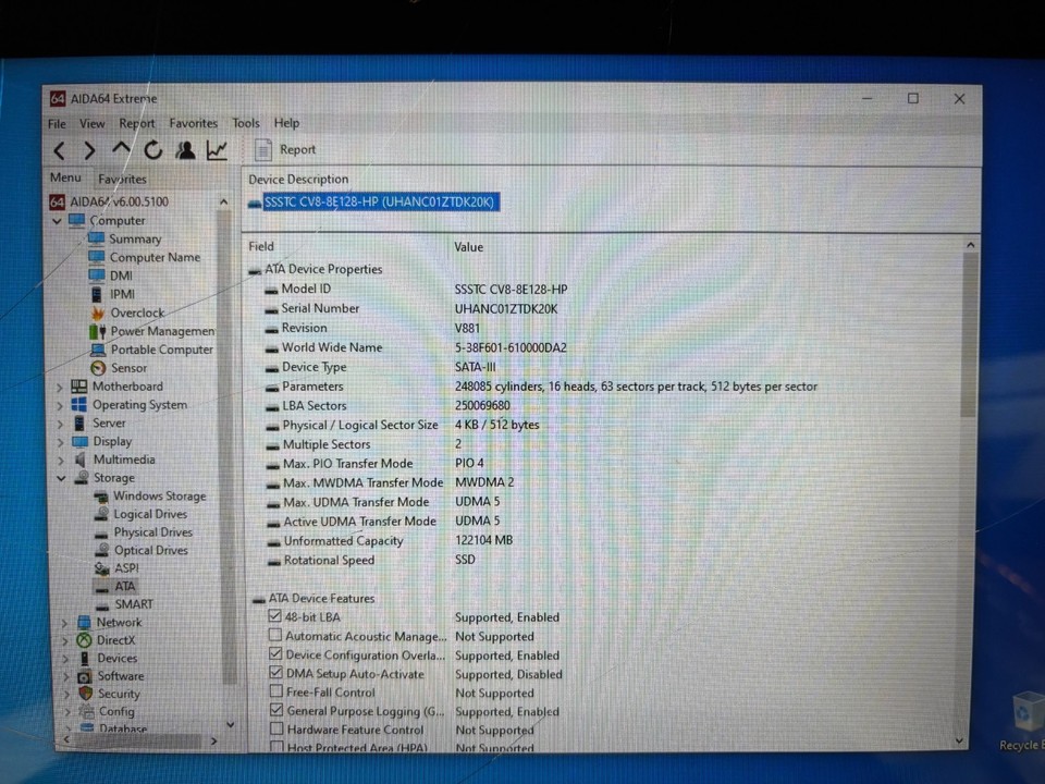 Genuine Lite-On CV8-8E128-HP 128GB M.2 2280 SATA III 6Gb/s SSD - HP OEM ...