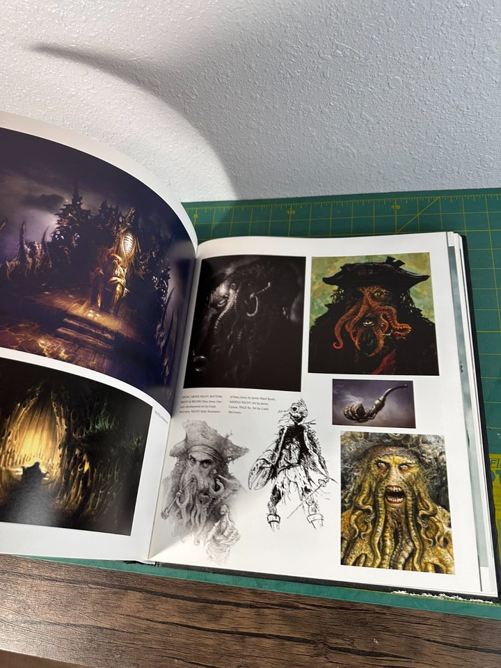 The Art of Pirates of the Caribbean 2007 Hardcover Art Book Timothy ...