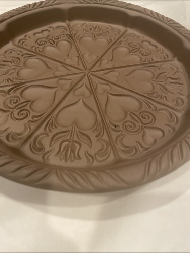 Hartstone USA "The Shortbread Mold" Vintage 10” Hearts & Tulips ...
