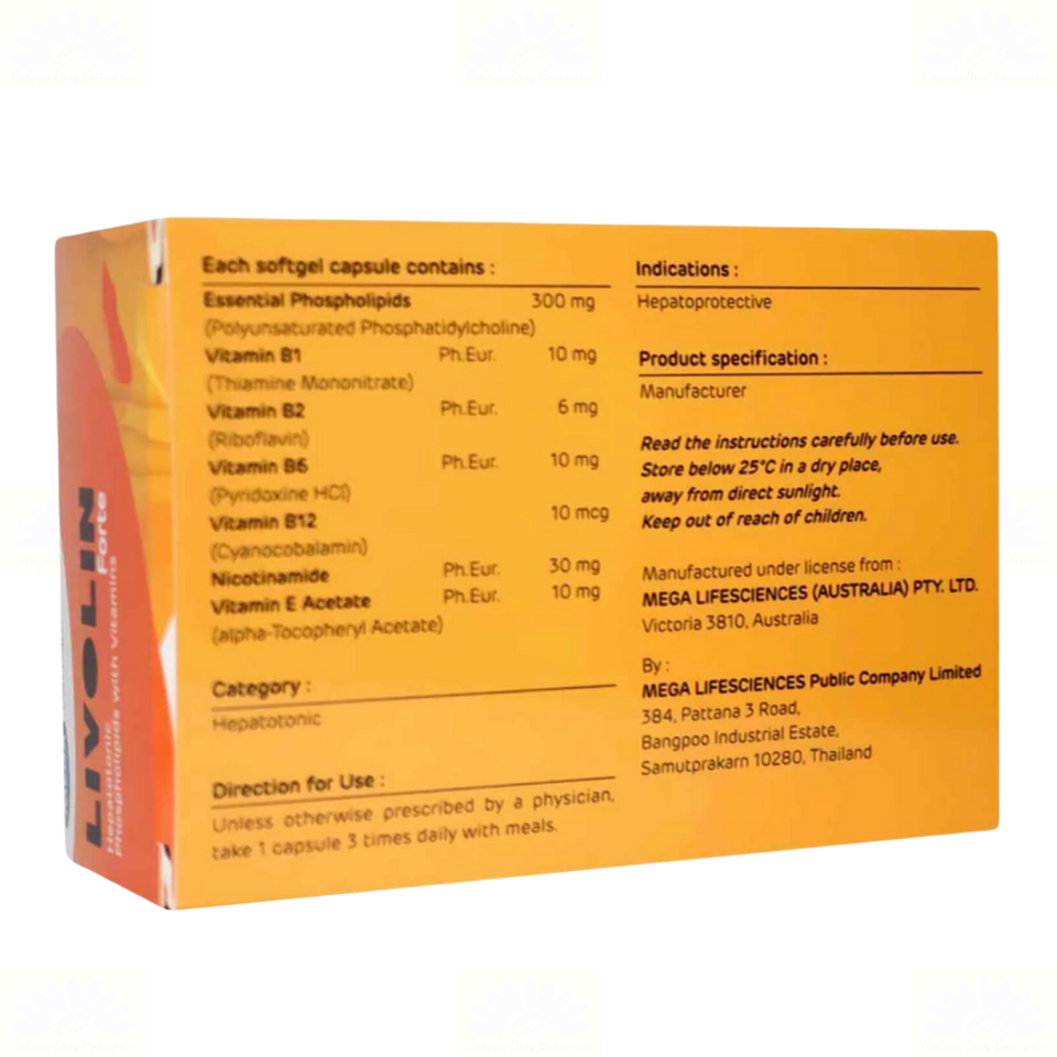 2x Livolin Forte 50'S Liver Cleanse Detox Vitamin Supplement | eBay