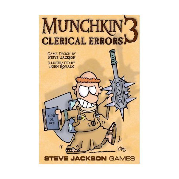 Munchkin 3: Clerical Errors by Steve Jackson, Steve Jackson Games ...