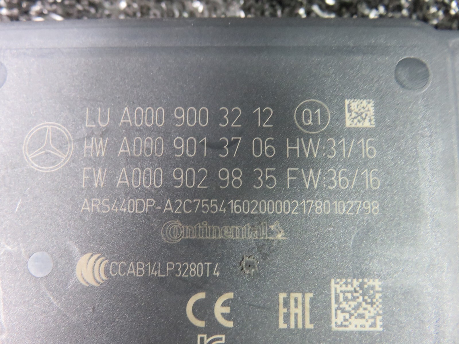 Mercedes Benz S550 S560 S63 Distance Sensor Module 17 18 A0009003212 | eBay