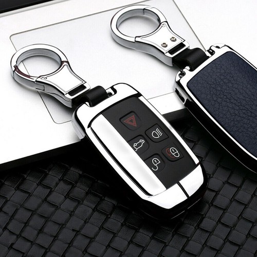 Sivler+Black Zinc Alloy Key Fob Case Fits Land Range Rover Evoque ...