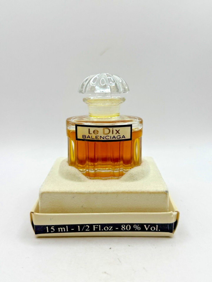 LE DIX BY BALENCIAGA 15ML VINTAGE PARFUM SPLASH (NEW WITH BOX) | eBay