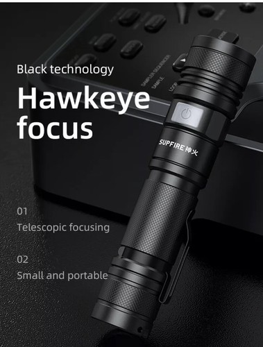 SupFire A2 P50 3-Mode Type-c Rechargeable LED Torch 2300 Lumens ...