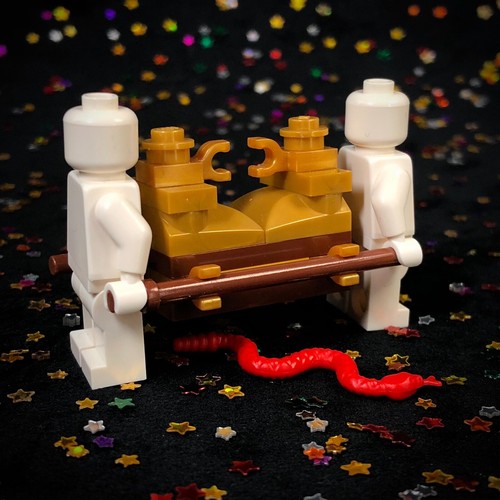 NEW LEGO Indiana Jones Ark Of The Covenant & Pet Snake Reggie Lost Tomb ...