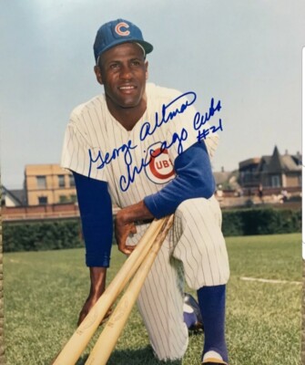 GEORGE ALTMAN Chicago Cubs signed 8x10 photo | eBay
