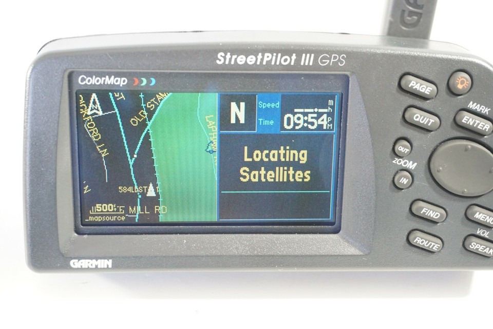 Garmin Street Pilot III GPS Color 3 Chartplotter Marine Auto Boat Car ...