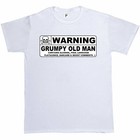 Warning Grumpy Old Man Caution Sign Fathers Day Christmas Birthday Mens ...