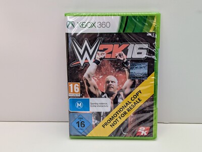 WWE 2K16 PROMOTIONAL COPY (Microsoft Xbox 360) NEU + OV | eBay.de