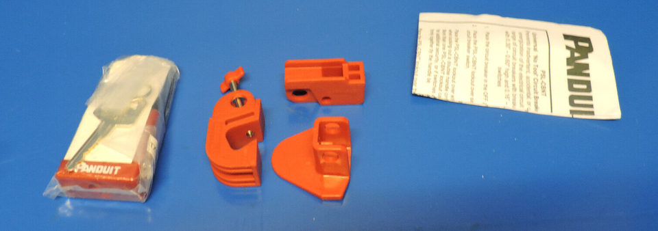 Panduit PSL-CBNT 'No Tool' Industrial Line Circuit Breaker Lockout W ...