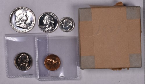 1951 U.S. Mint Silver 5 Coin Proof Set | eBay