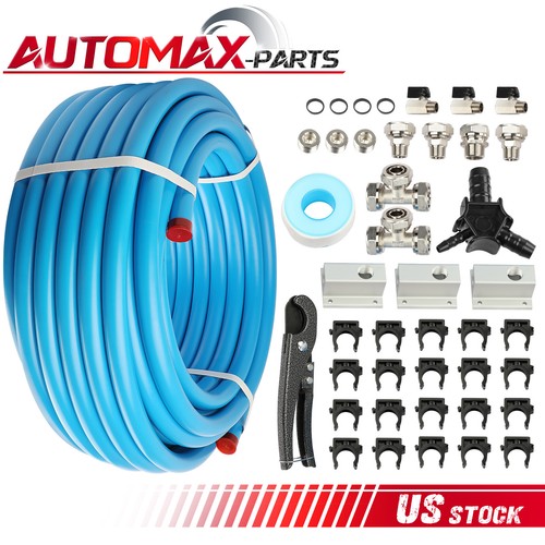 For Compressed Air Line System Max Line 3/4" Shop Piping Kit Rapid Air ...