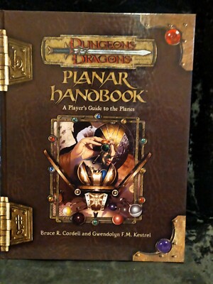 Dungeons & Dragons 3.5 ed Planar Handbook D&D DnD Manual Players Guide ...