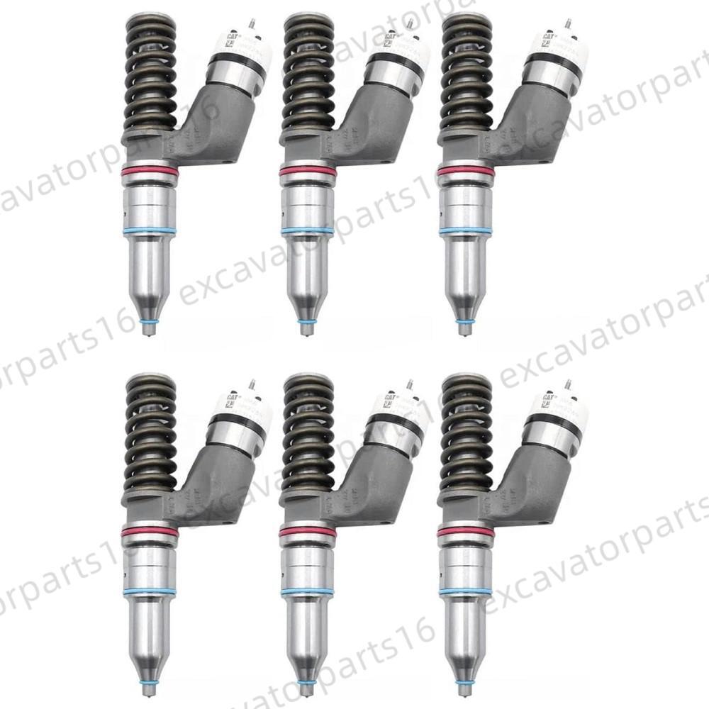 6PCS Fuel Injector Nozzle 276-8307 10R-7231 for CAT C15 C18 Engine C32 ...