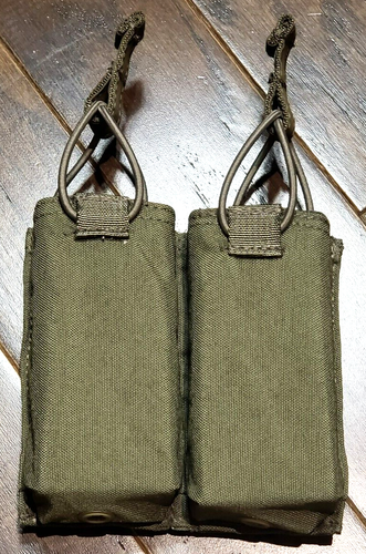 FirstSpear MP7 double speed reload mag pouch 6/12 OD green magazine ...