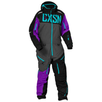 Castle X Freedom Women's Snowmobile Monosuit - Grape/Turquoise | eBay