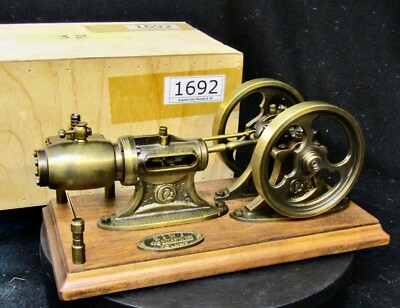 Gorgeous Large Solid Bronze Superb Live Steam Engine Hand Made in ...