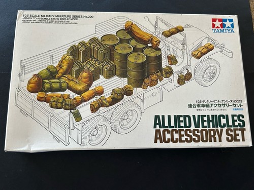 NIB TAMIYA - Allied Vehicles Accessory Set Model Kit 1/35 #35229-700 | eBay