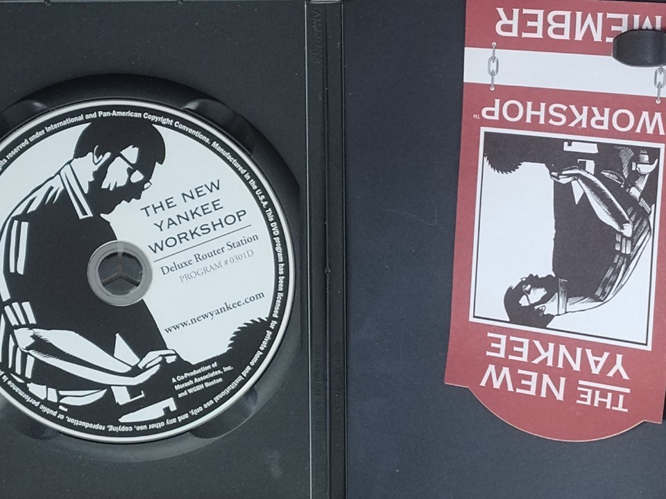 The New Yankee Workshop Deluxe Router Station Program #0301 DVD | eBay