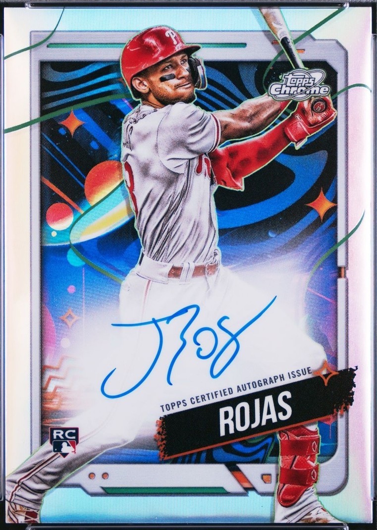 2024 Topps Cosmic Chrome - Autographs Johan Rojas #CCA-JR (AU, RC) for ...