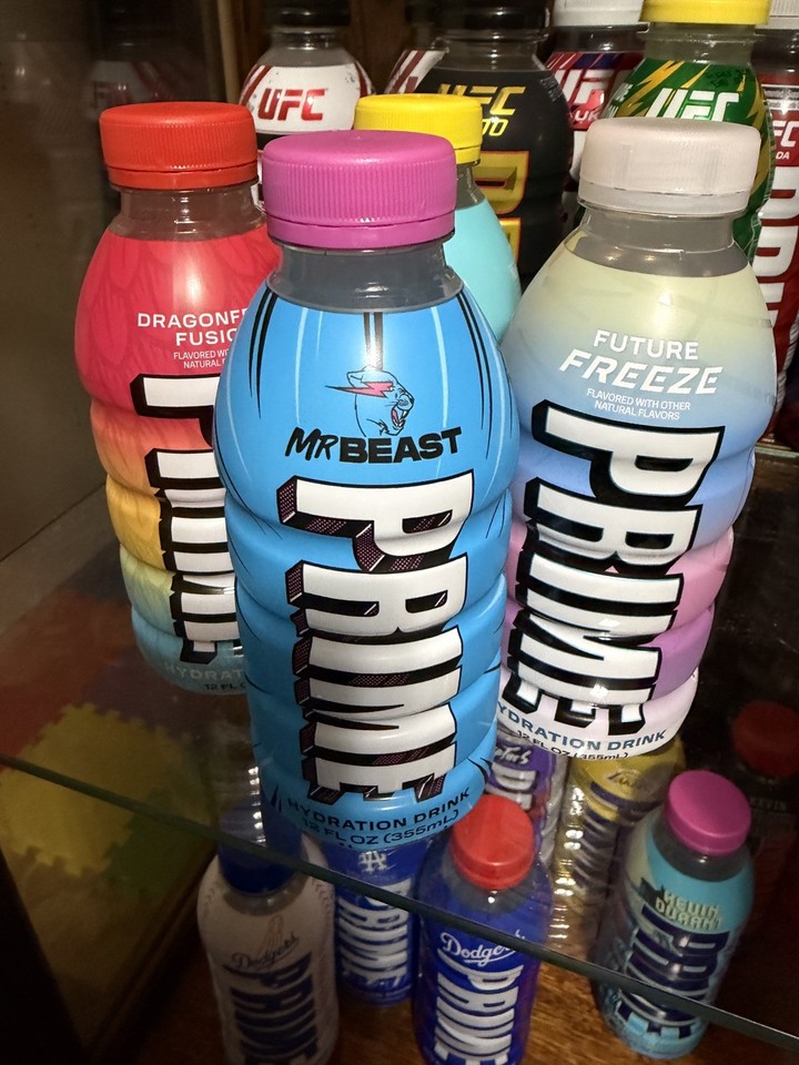 Super Rare Prime Hydration Collection 103 Bottles Including WM 40/41 | eBay