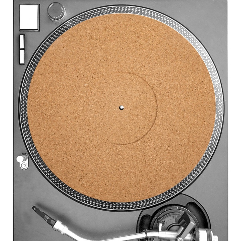 Set of 2 Cork Record Mat Vinyl Placemats Accessories for Turntable | eBay