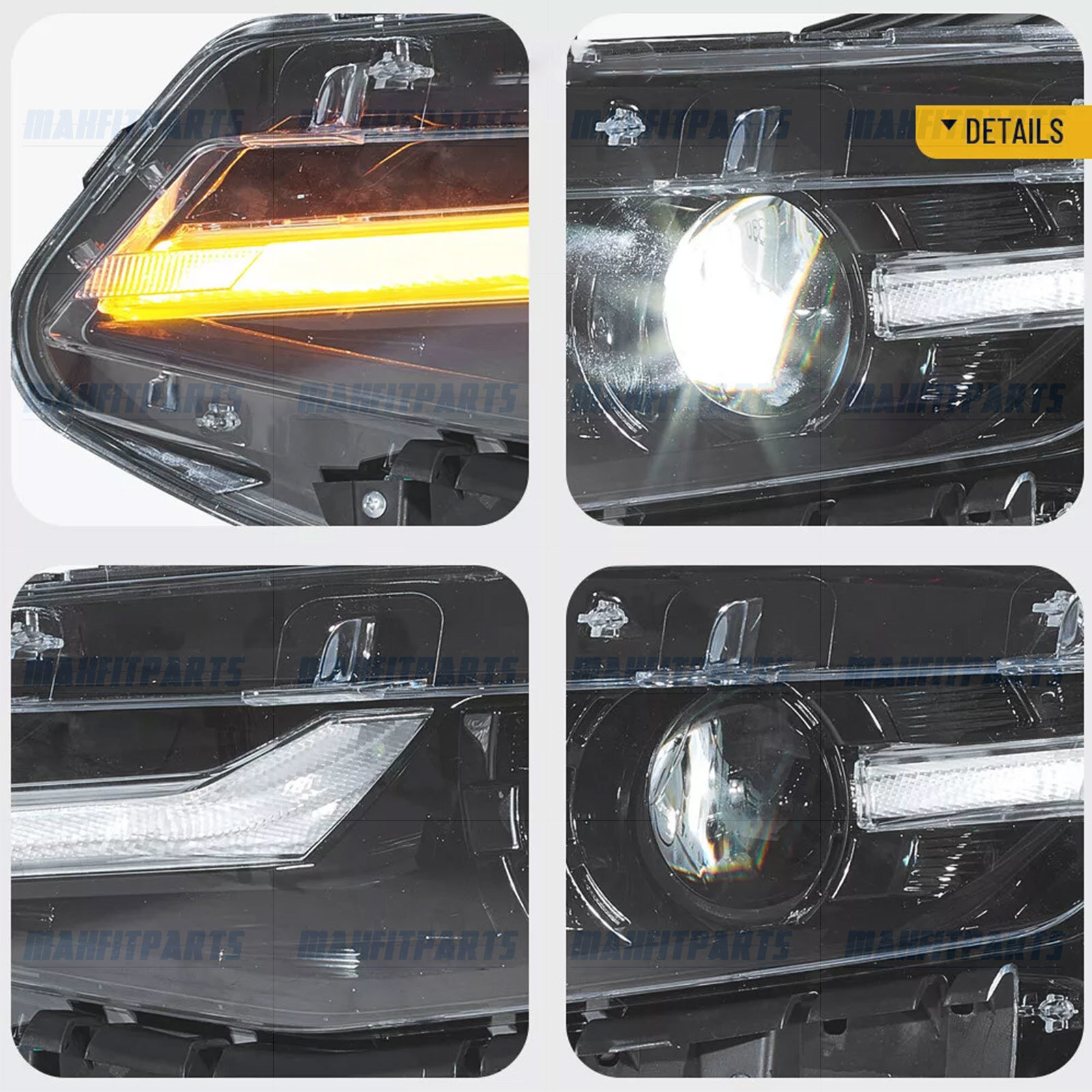 For 2019-2024 Chevrolet Chevy Camaro LED Headlight Projector LEFT Side ...