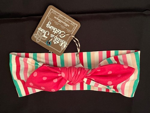 Matilda Jane headband one size New with tags red pink green white | eBay