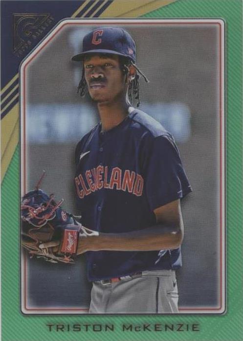 2022 Topps Gallery - Triston McKenzie #157 Green /125 for sale online ...