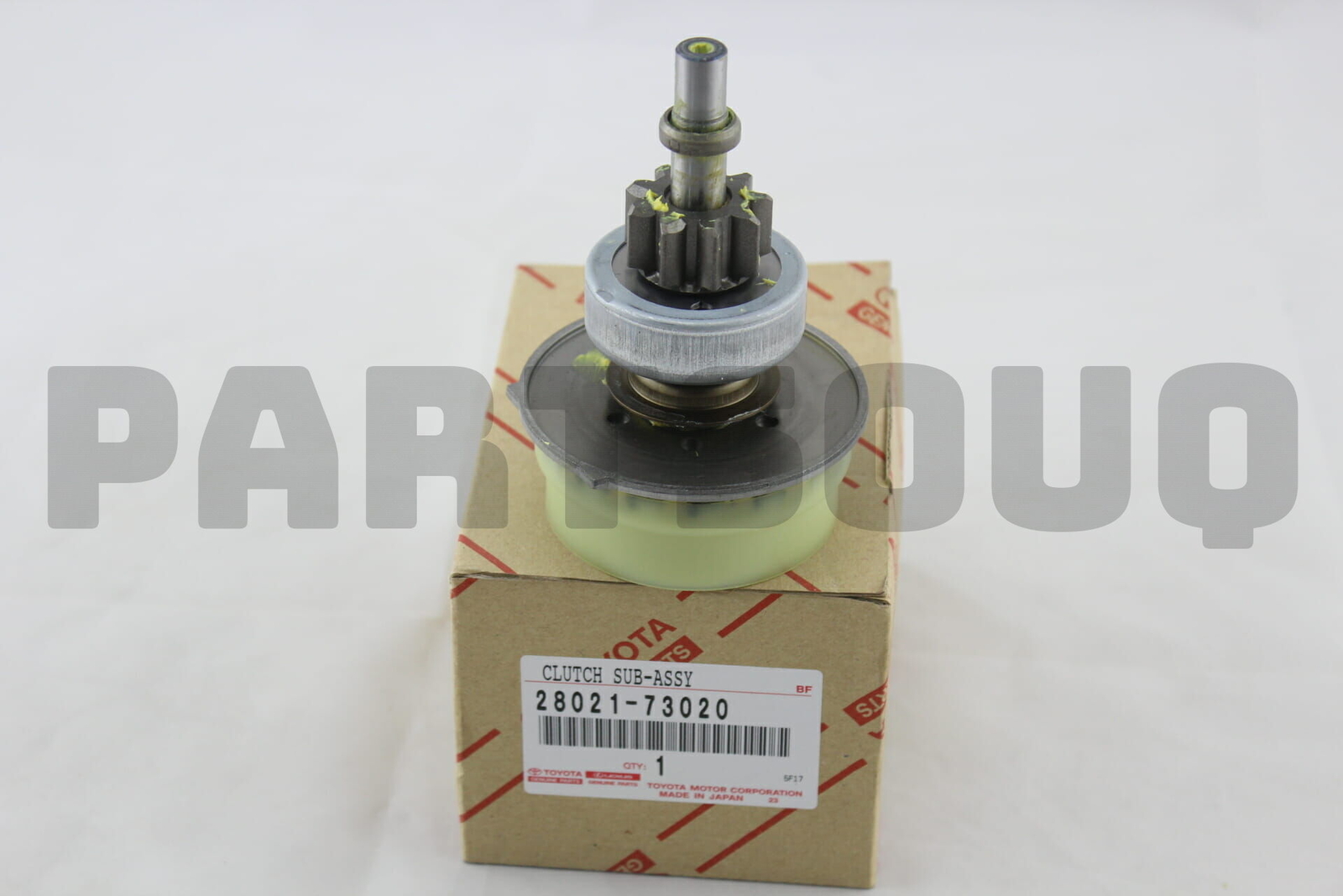 2802173020 Genuine Toyota CLUTCH SUB-ASSY, STARTER CENTER BEARING 28021 ...