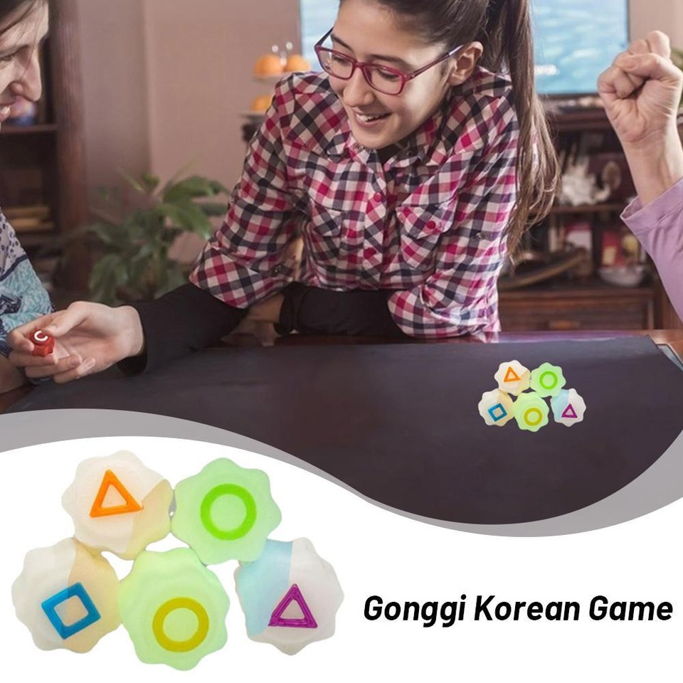 Gonggi Gong-gi Korean Jacks Season 2 Korean Traditional Game Set Of 5 ...