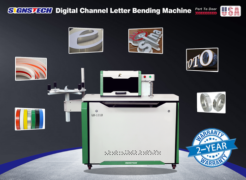 Digital Aluminium Nylon Channel Letter Bending Machine Automatic 3D CNC ...