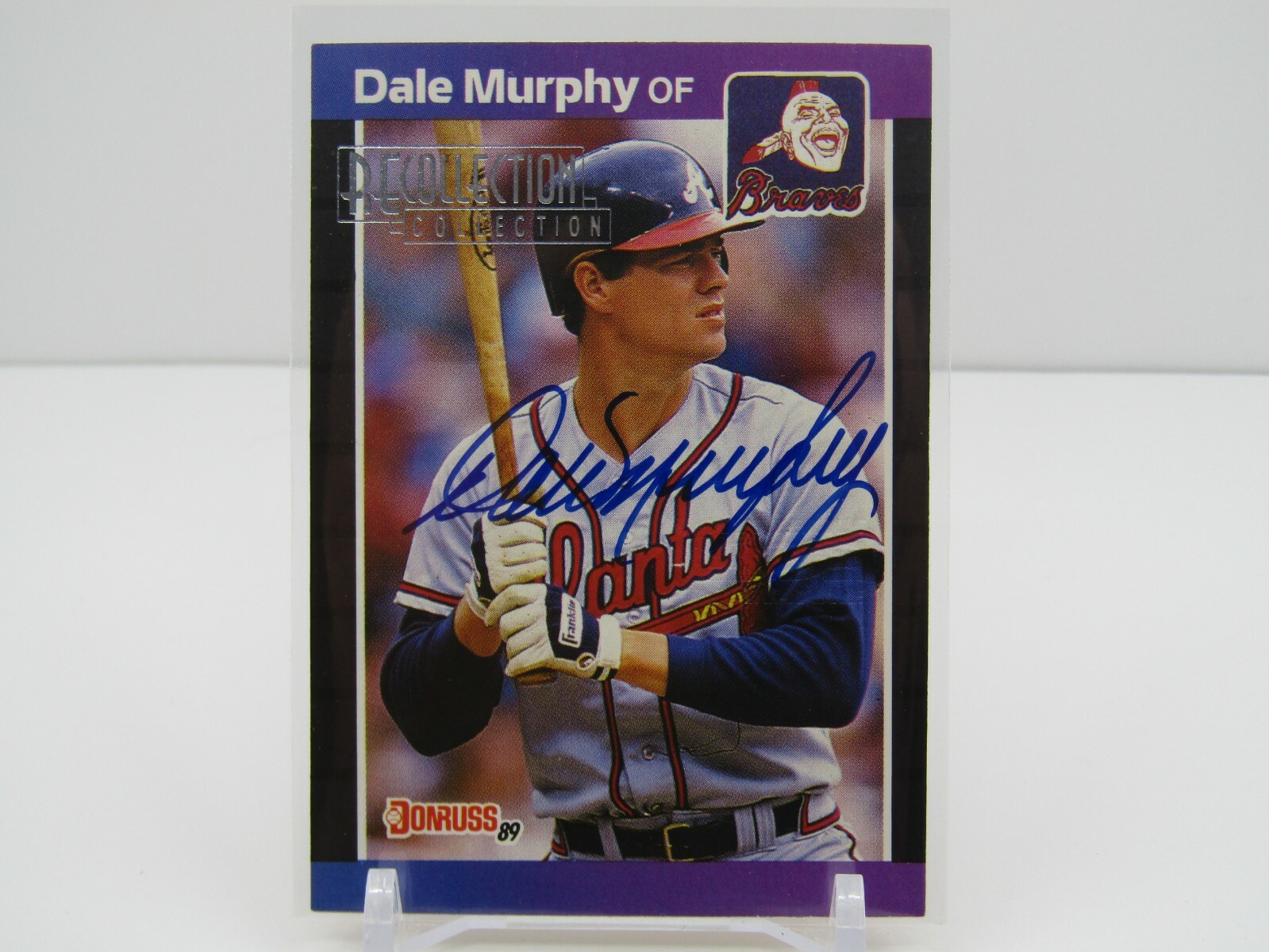 DALE MURPHY DONRUSS RECOLLECTION COLLECTION AUTOGRAPH AUTO #2/10- SP ...