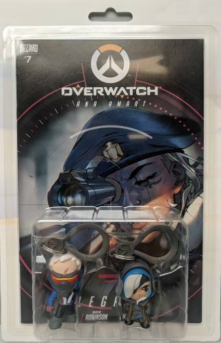 OVERWATCH Comic Book & Character Keychain: ANA AMARI | Overwatch #7 ...