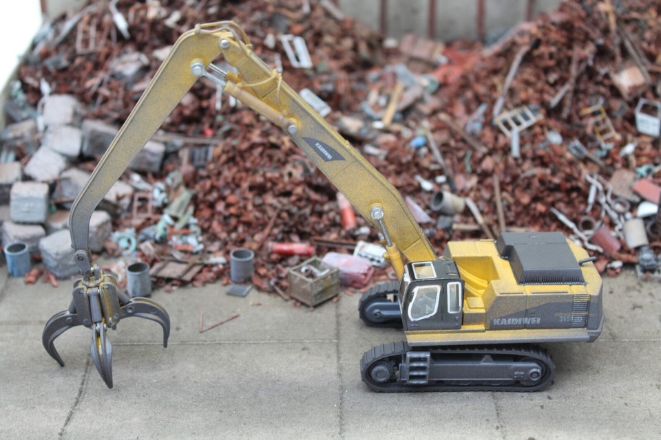 ULTIMATE SCRAP! Model Scrapyard Metal OO Gauge Scenery Wagon Loads ...