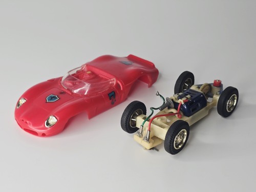 Eldon - Ferrari Testarosa Red - 1:32 Scale Slot Car - Non-working ...