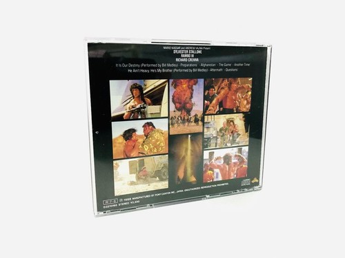 Rambo III Afghan Fury Film Soundtrack CD Premium Out of Print | eBay