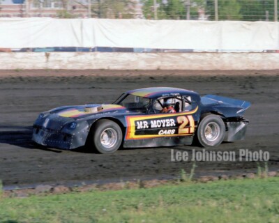 1981 Billy Moyer 4x6 print Dirt Late Model Racing - Free Shipping | eBay