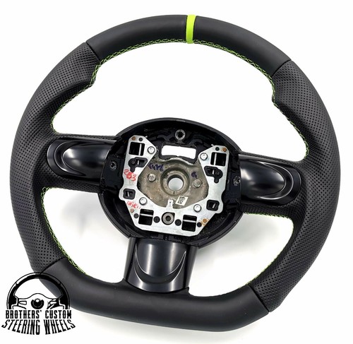 Mini Cooper S JCW WORKS r55 r56 r57 r58 Custom Flattened Steering Wheel ...