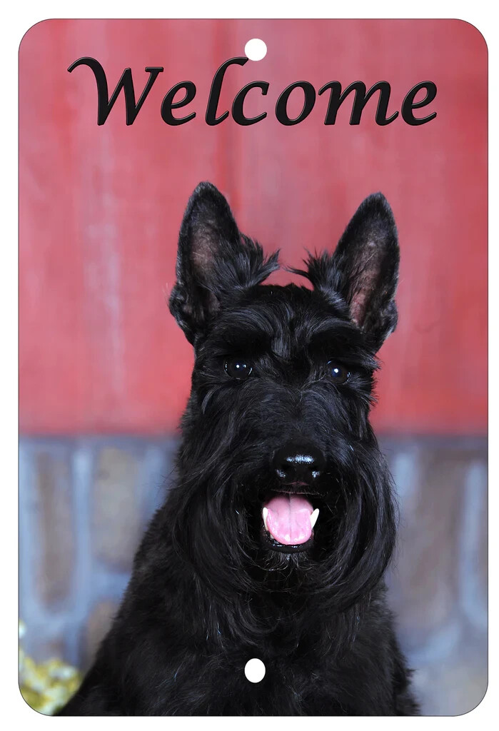 Scottish Welcome Sign