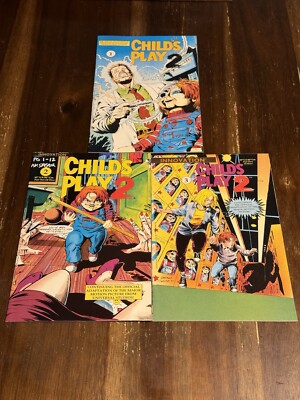 Child's Play 2 # 1 2 3 Complete Set VF Chucky Innovation Comics Horror ...
