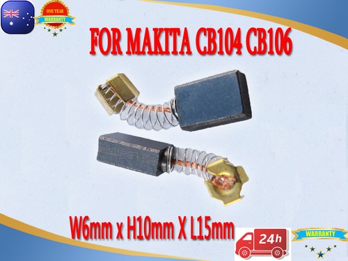 Carbon Brushes For Makita CB106 CB104 CB110 Planer 6X10mm 191904-8 ...