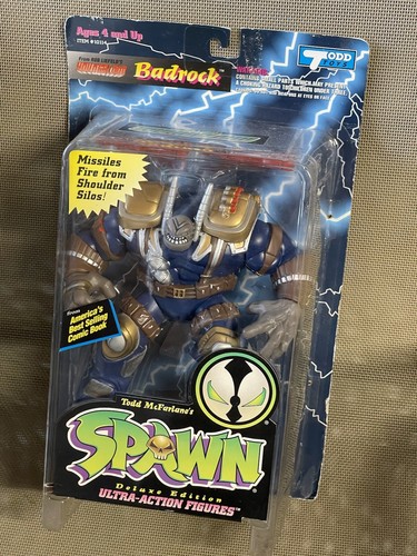 McFarlane Spawn "Badrock" 1995 Series Two Deluxe Action Figure New Red ...