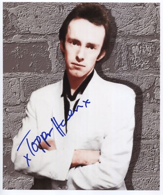 Topper Headon The Clash SIGNED Photo 1st Generation PRINT Ltd ...