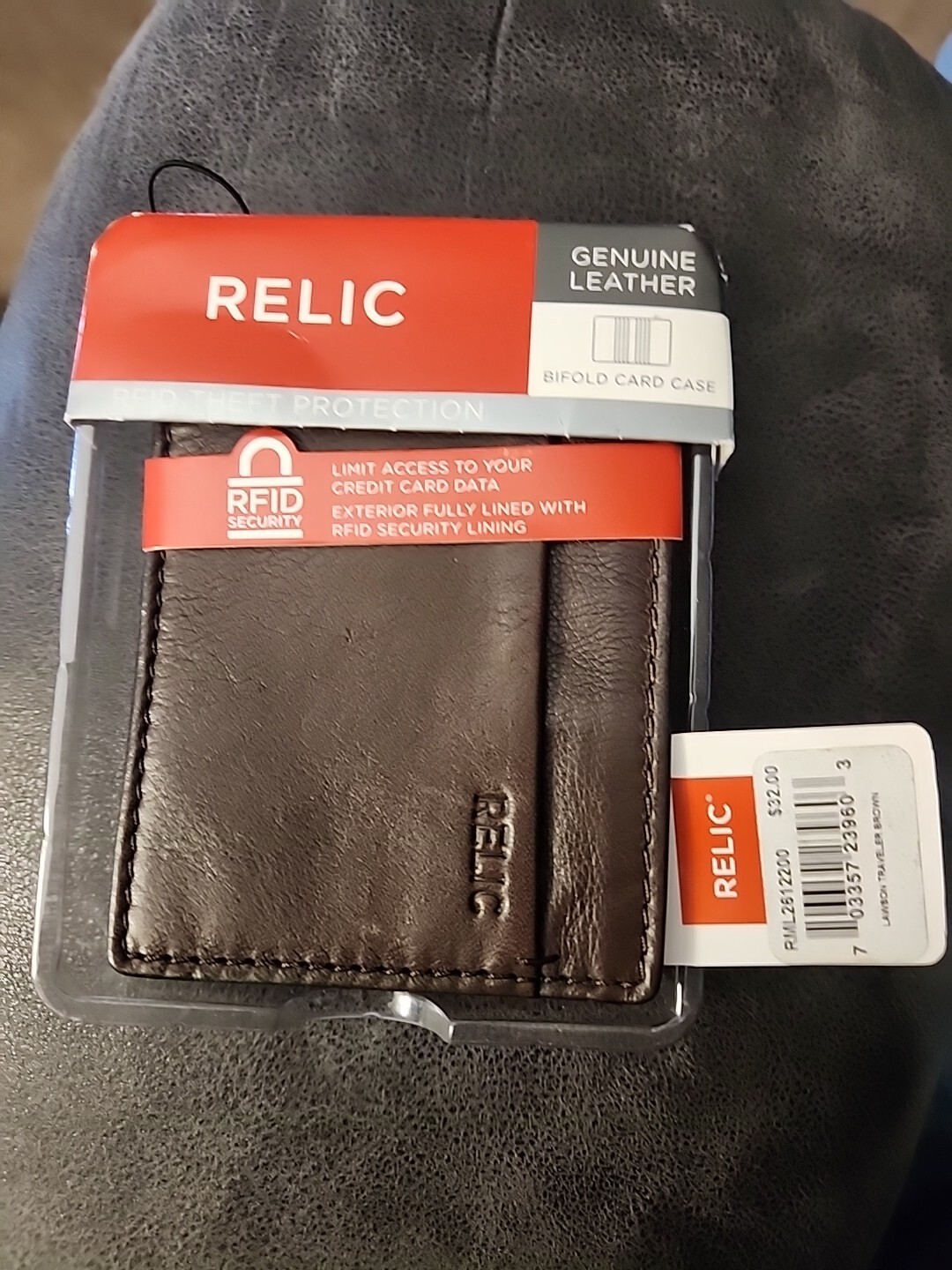 relic wallet men | eBay
