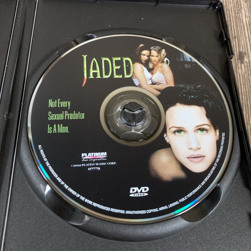 Jaded (DVD 1998 FS) Carla Gugino, Robert Knepper Thriller Crime Drama Mystery | eBay