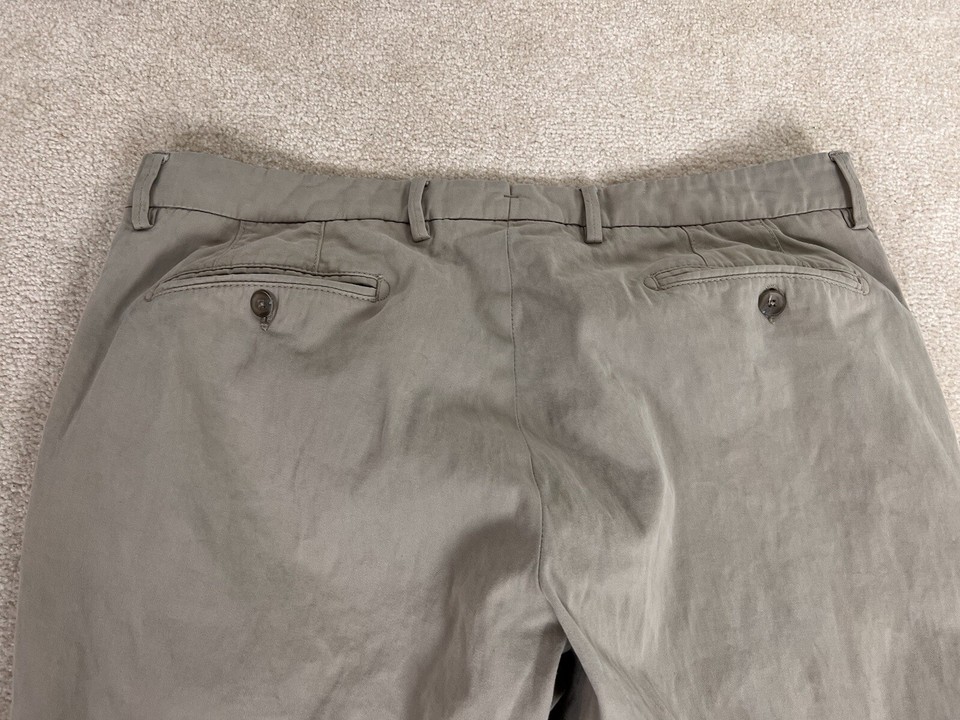 BALLIN Pants Mens 38 Beige Chino Khaki Pima Cotton Atwater Modern 38 X ...