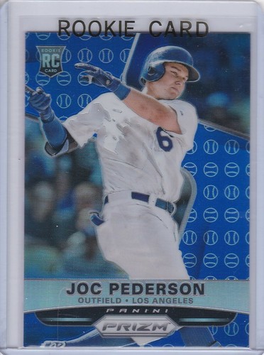 JOC PEDERSON ROOKIE CARD 2015 Baseball RARE BLUE PRIZMS $$ RC Los ...