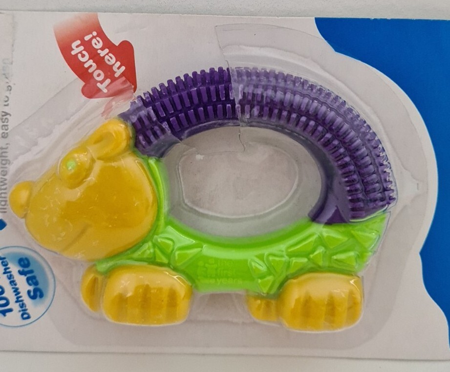First Years Y1453 Learning Curve Bristle Buddy Teether for sale online ...